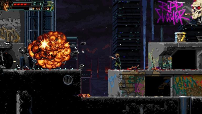 Huntdown (Switch) – retrotext